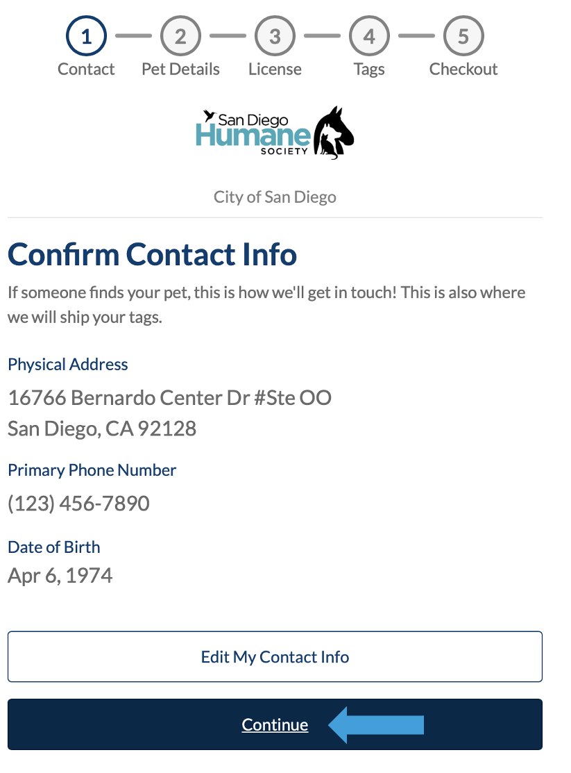 Order Flow - Contact Details Troubleshooting – DocuPet