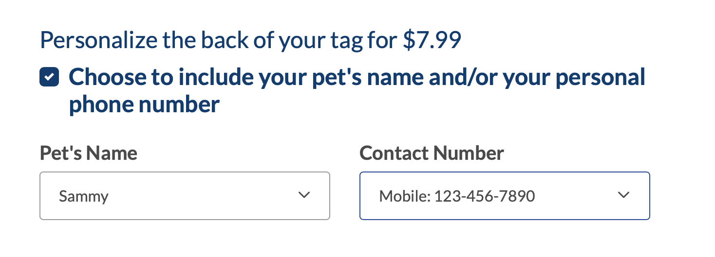 How Do I Order A Designer Tag? – DocuPet