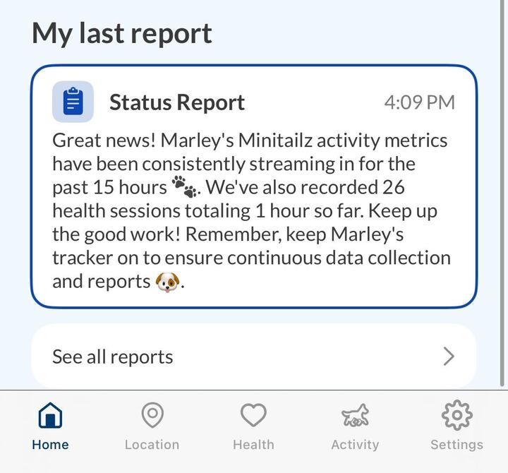 Interpreting Daily and Weekly Reports – DocuPet